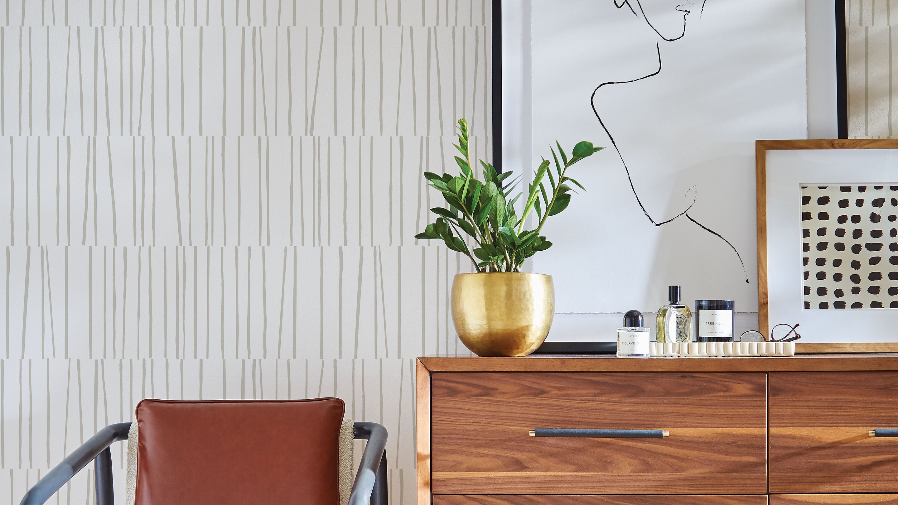 Striped Removable Wallpaper - Go Vertical Or Horizontal – Tempaper & Co.