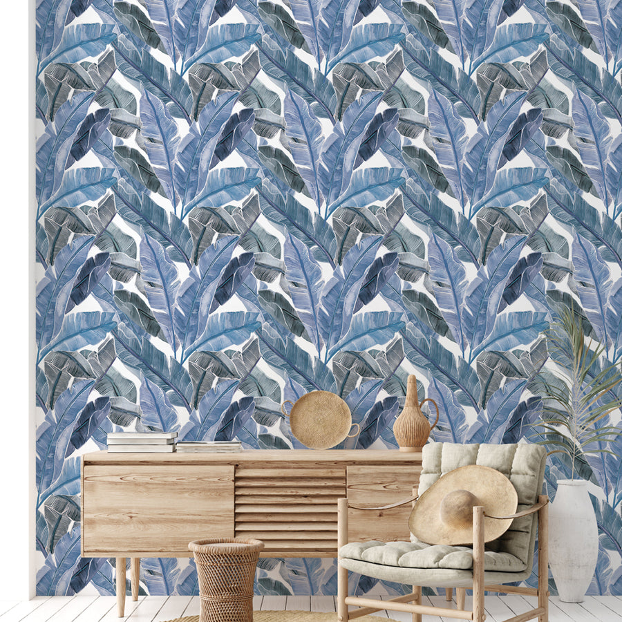 Retro Bahama Palm Peel and Stick Wallpaper – Tempaper
