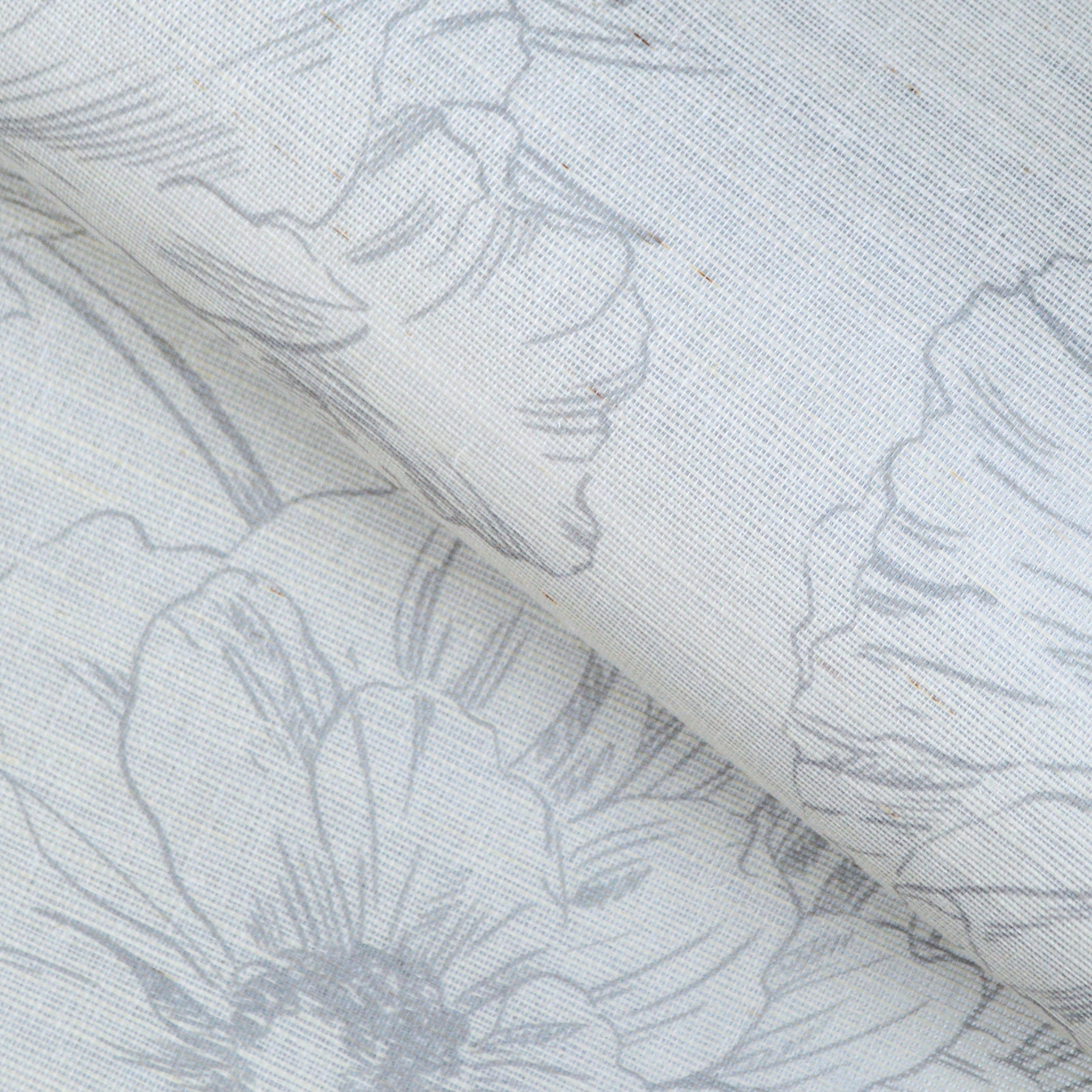 Blooms Printed Authentic Grasscloth Wallpaper – Tempaper & Co.