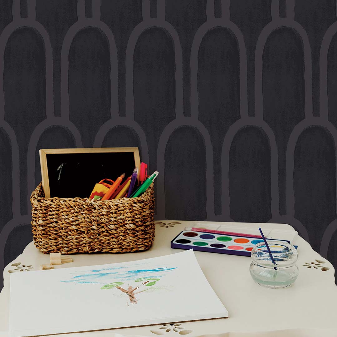 Queen Emma Peel and Stick Wallpaper | She She x Tempaper – Tempaper & Co.