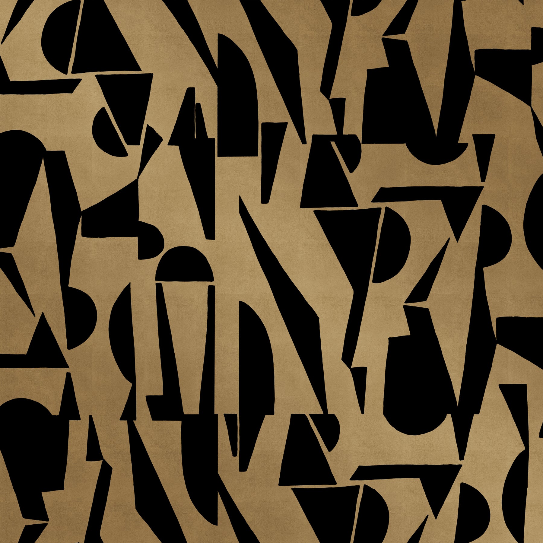 Enigma Geometric Wall Mural - Removable Wall Murals at Tempaper ...