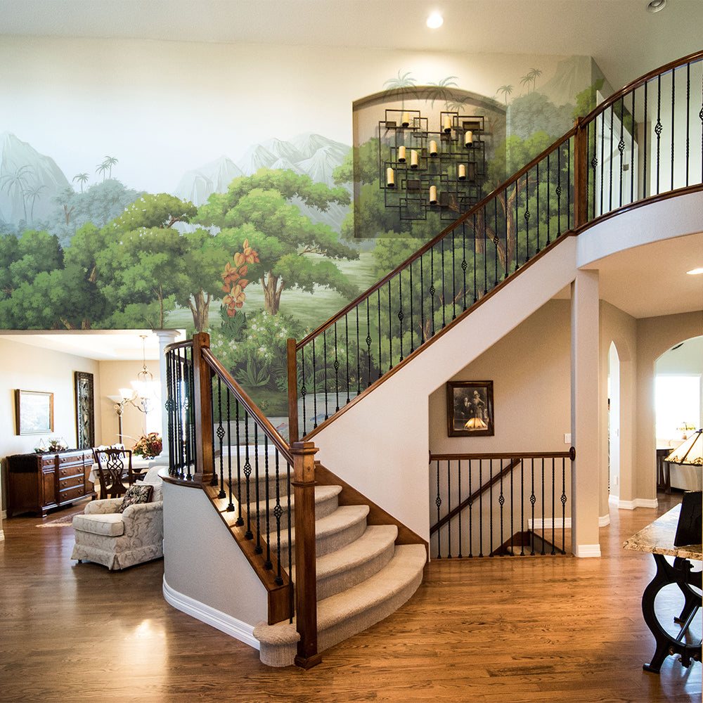 Utopia Asian-Inspired Chinoiserie Murals | Tempaper & Co.