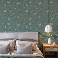 Elegant Monarch Unpasted Wallpaper | Tempaper & Co.