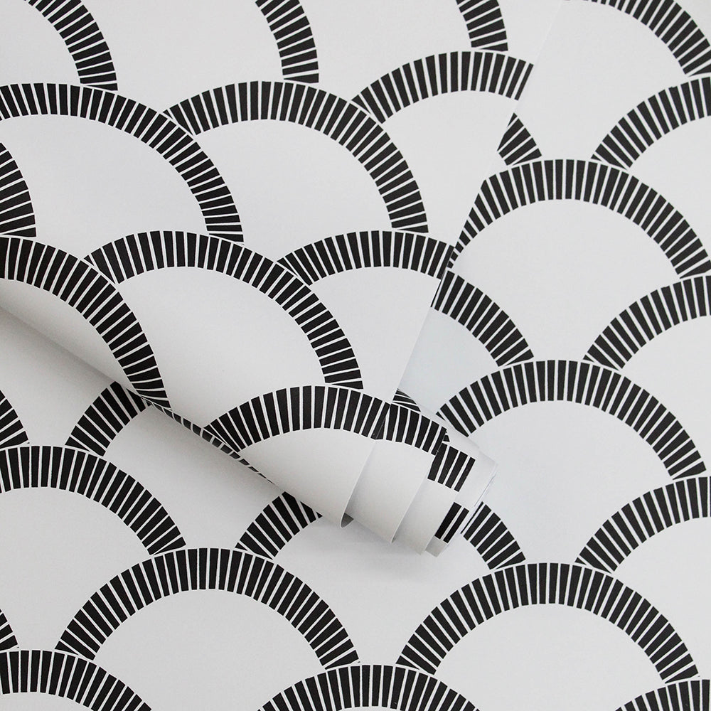 Mosaic Scallop Peel And Stick Wallpaper | Tempaper