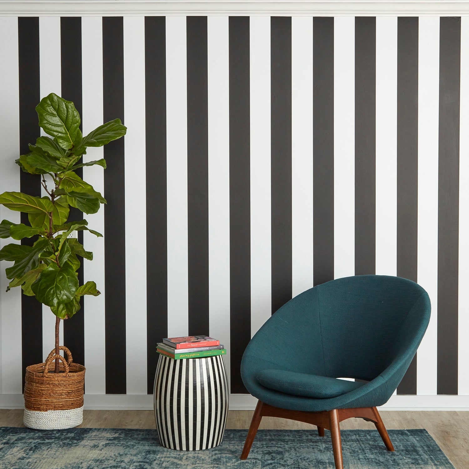 Stripe Peel And Stick Wallpaper | Tempaper & Co.