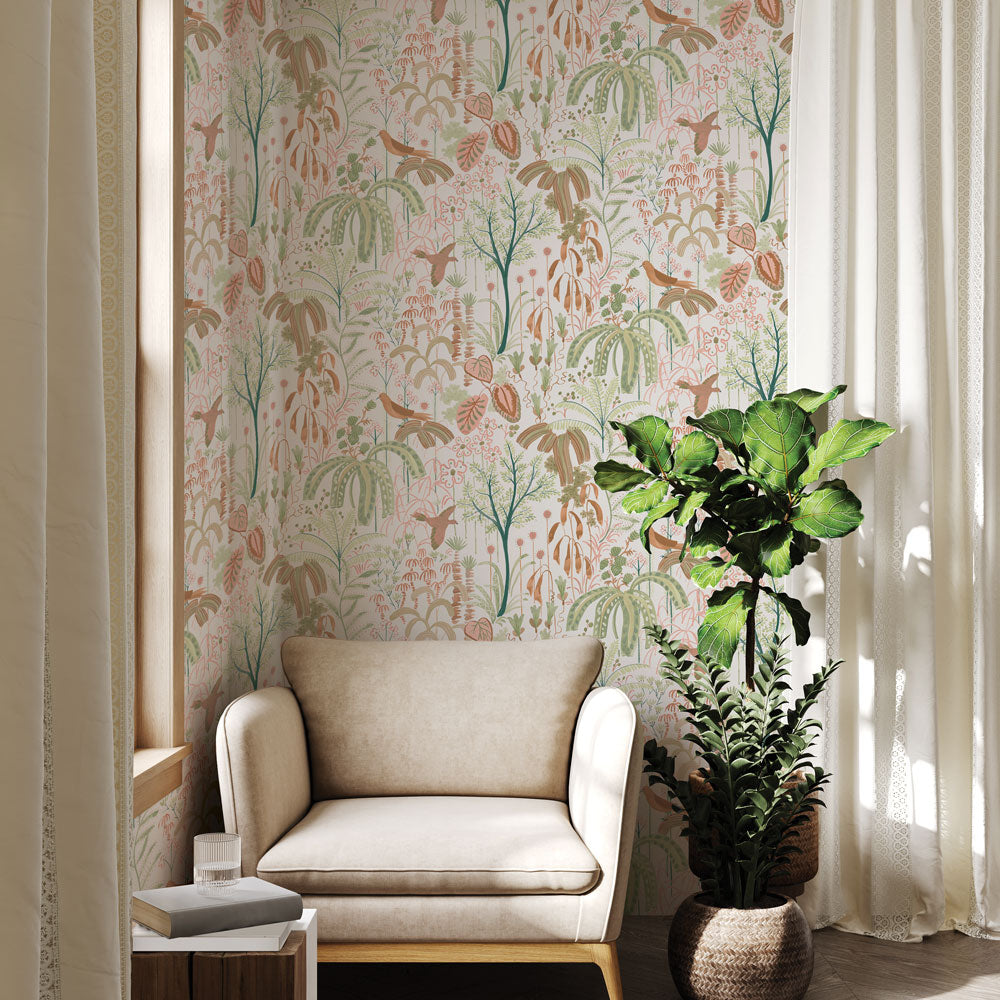 Willow Flora and Fauna Removable Wallpaper – Tempaper