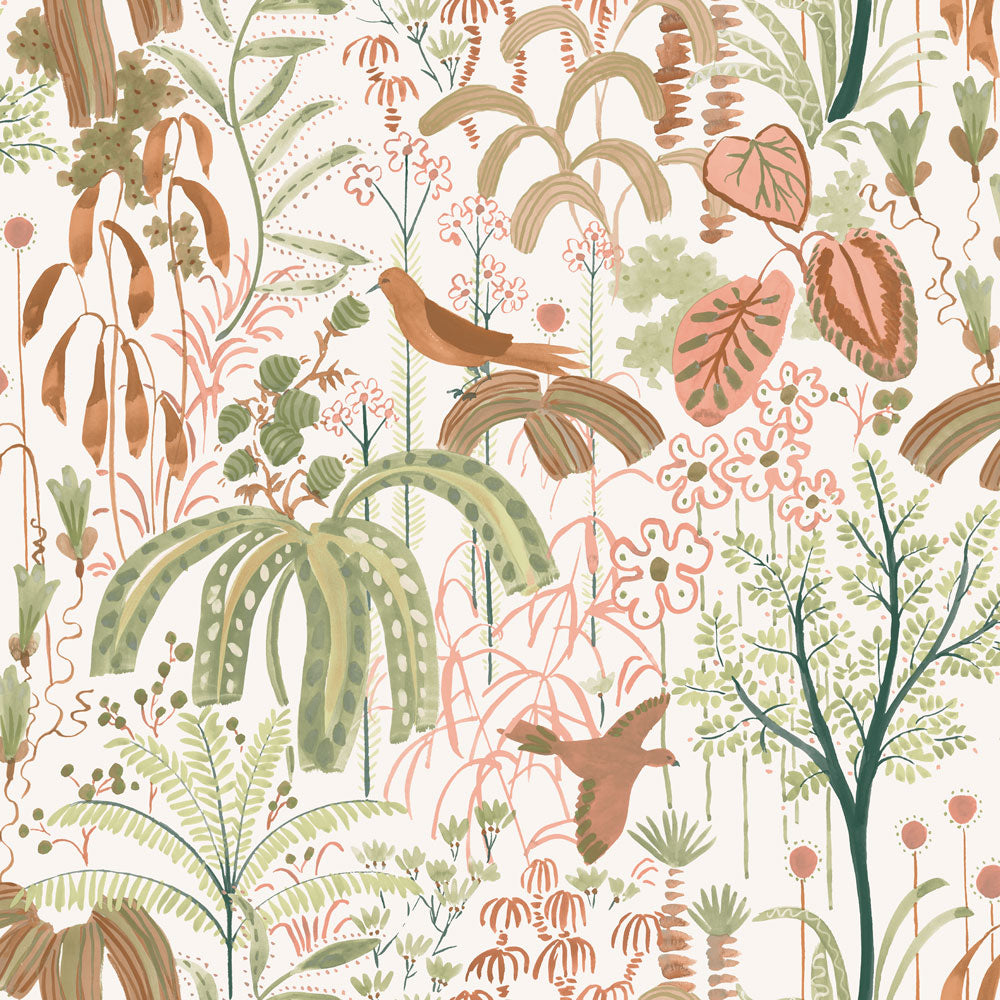 Willow Flora and Fauna Removable Wallpaper - Tempaper.com – Tempaper & Co.